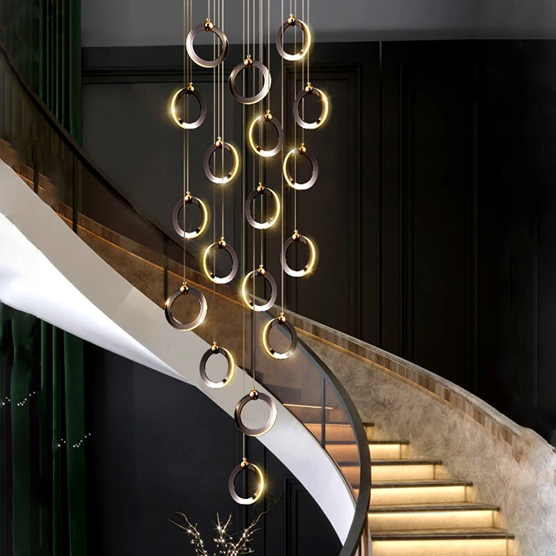 Modern-home-decor-led-lights-rings-pendant-light-lamps-for-living-room ...