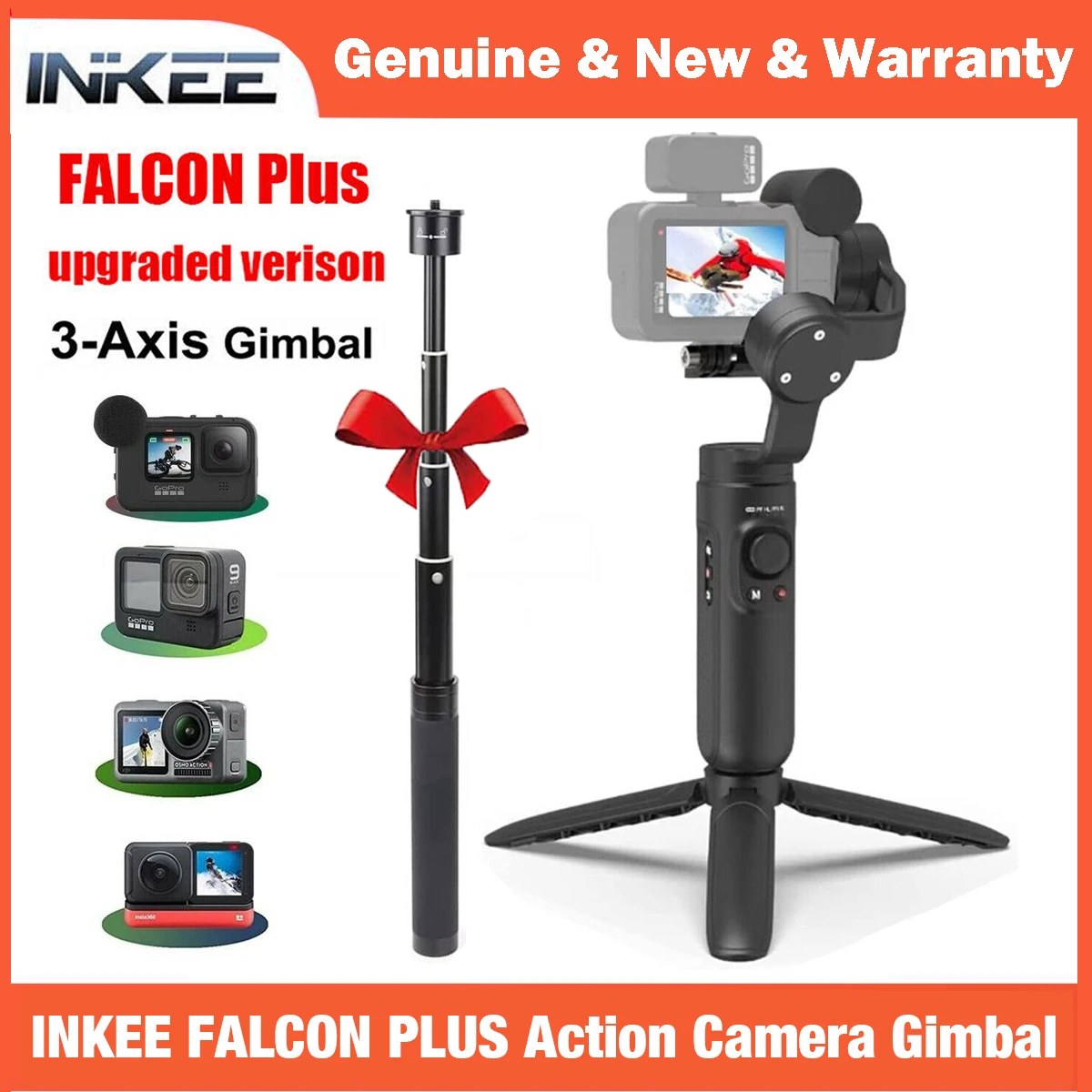 INKEE-FALCON-Plus-Handheld-Action-Camera-Gimbal-Estabilizador-Anti ...