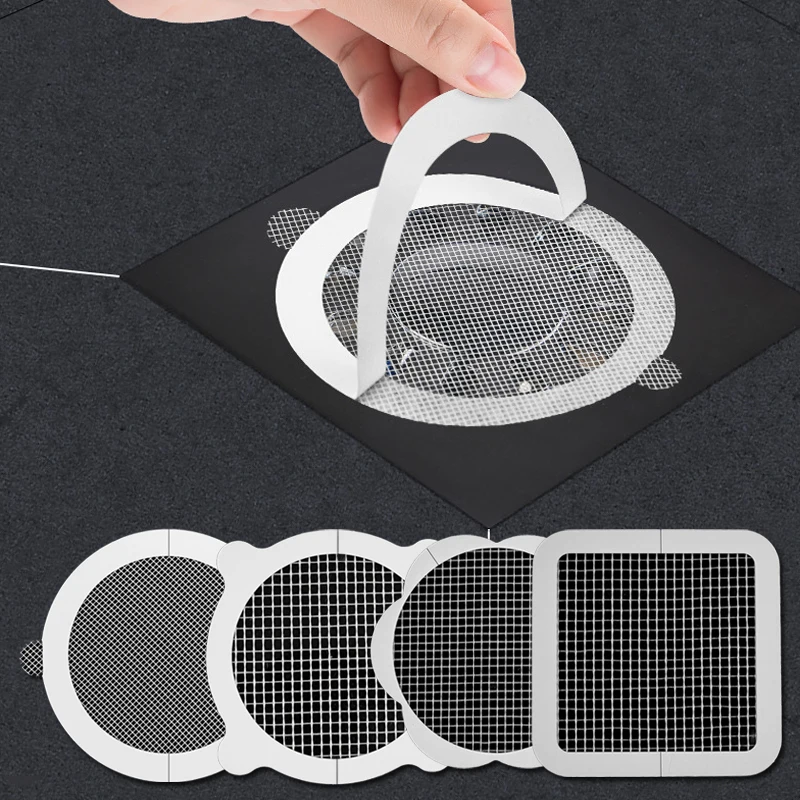 10Pcs-110Mm-Disposable-Hair-Catcher-Sink-Filter-Conventional-Round ...