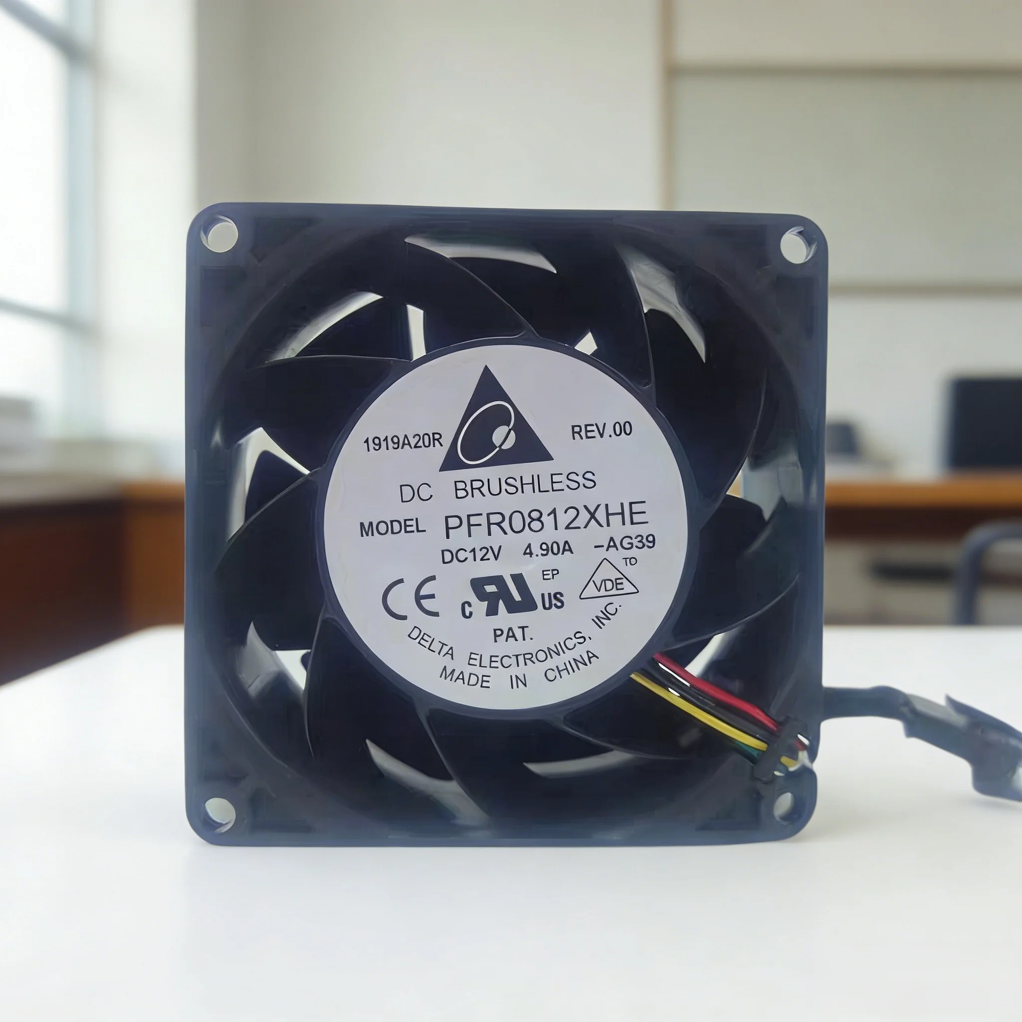Delta 8CM 8038 12V4.9A High Speed/Strong Wind Ultra Violent PWM Cooling ...