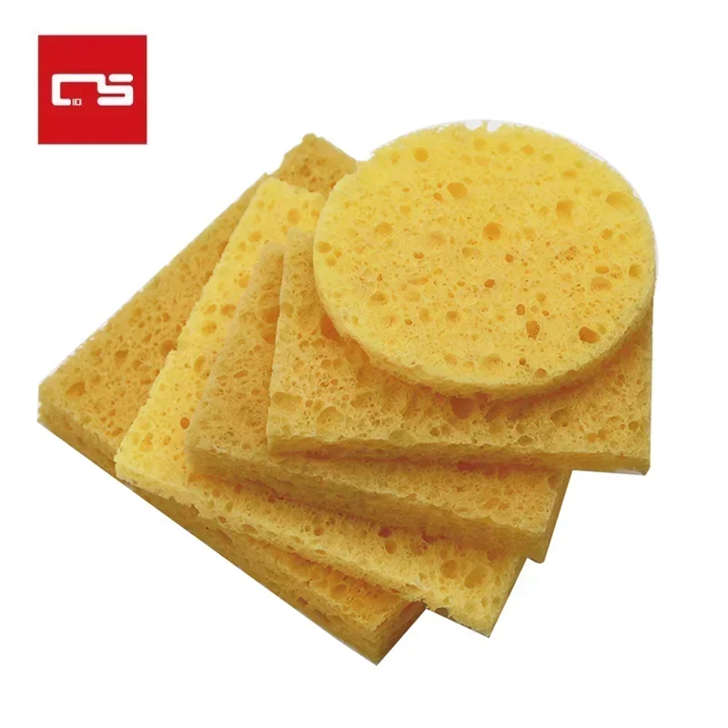 5-Pcs-Soldering-Iron-Tips-Cleaning-Sponge-Cleaner-High-Temperature ...