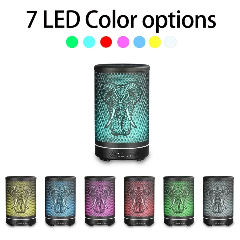 New-ElephantMini-Aromatherapy-Essential-Oil-Diffuser-Ultrasonic-Cool ...