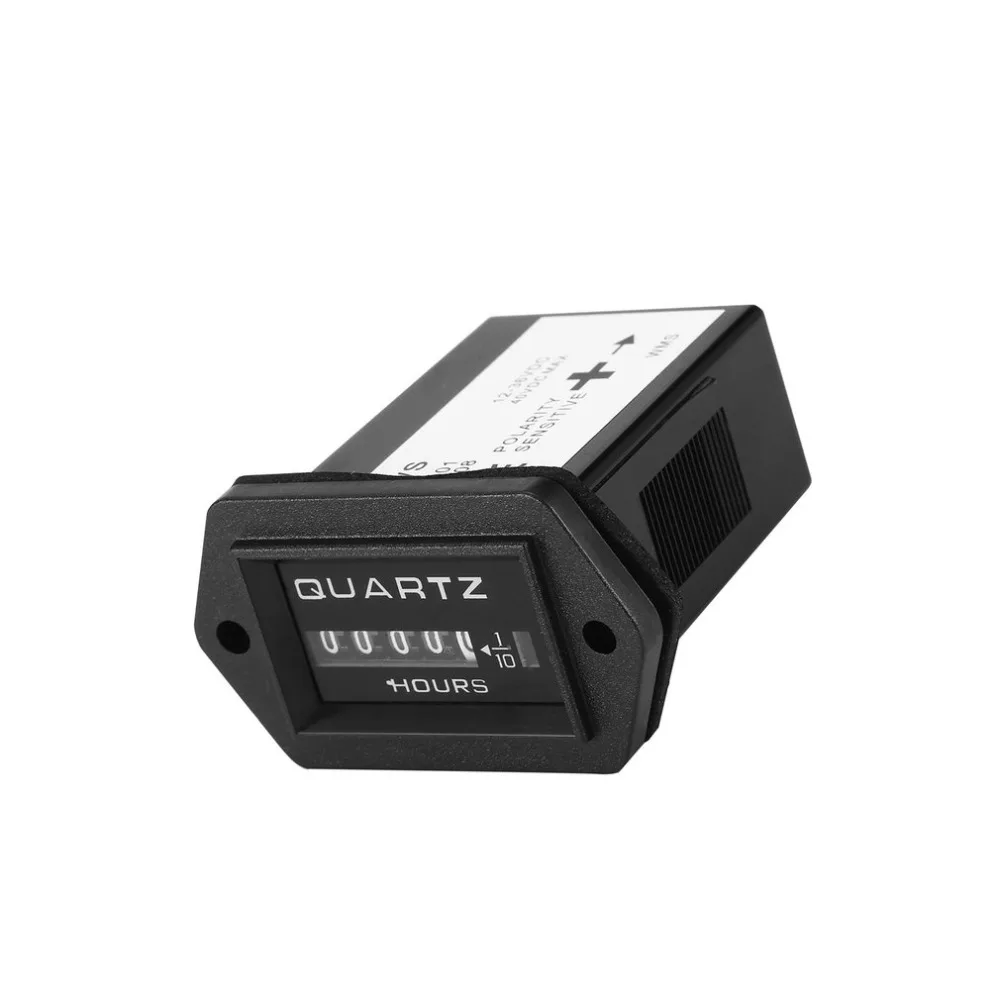 QILEJVS-New-DC12V-36V-Generator-Sealed-Hour-Meter-Counter-For-Boats ...