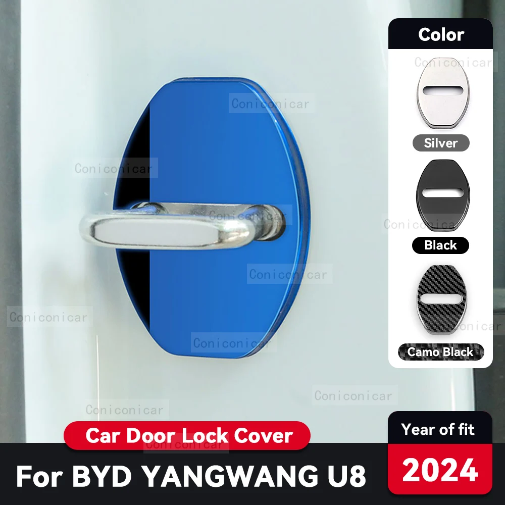 For-BYD-YANGWANG-U8-2024-Car-Door-Lock-Protection-Cover-Anti-rust ...