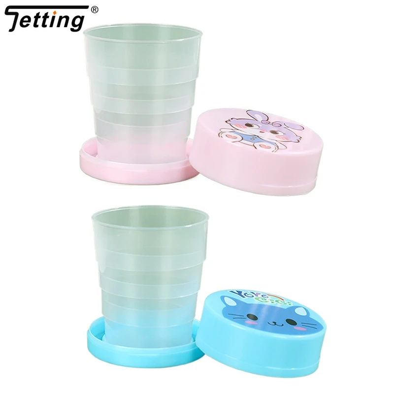 Portable-Plastic-Retractable-Folding-Water-Bottl-Outdoor-Travel ...
