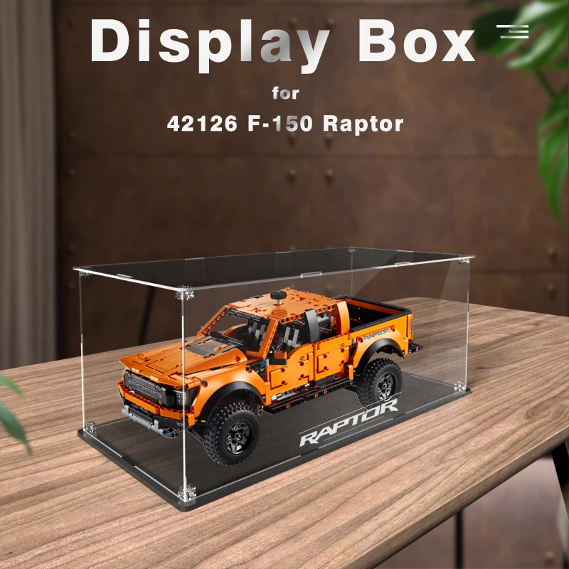 Acrylic Display Box for Lego 42126 F 150 Raptor Dustproof Clear Display ...