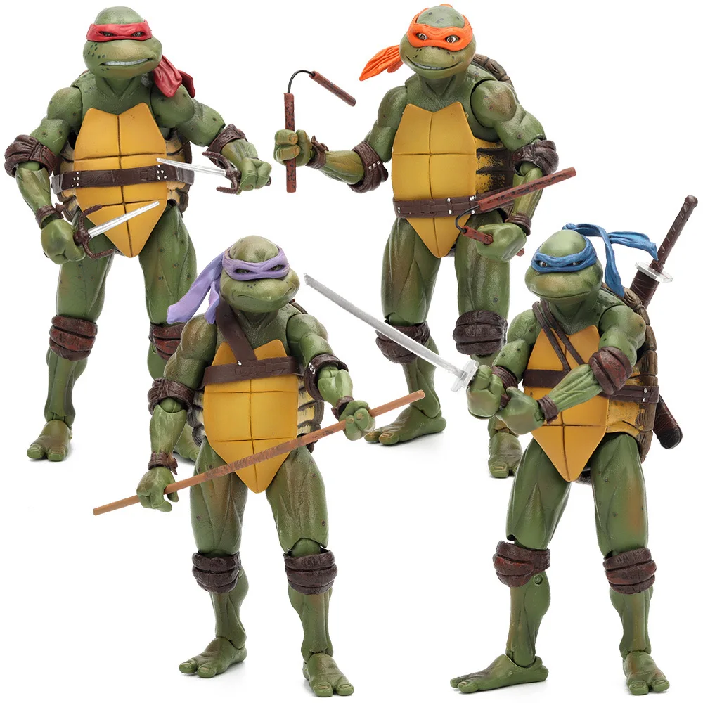 1990-Limited-7-Inch-Movable-TMNT-Teenage-Mutant-Ninja-Turtles-Action ...