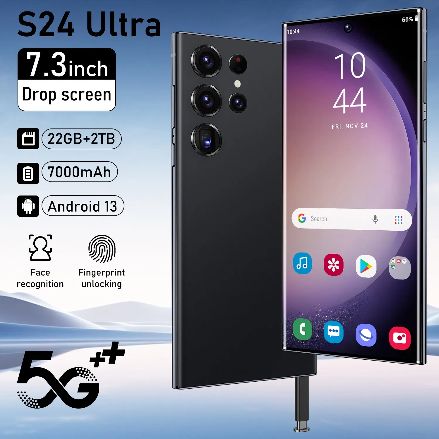 S24-Ultra-22GB-2TB-Android-14-Smartphone-Dual-Sim-Celular-Telem-veis ...