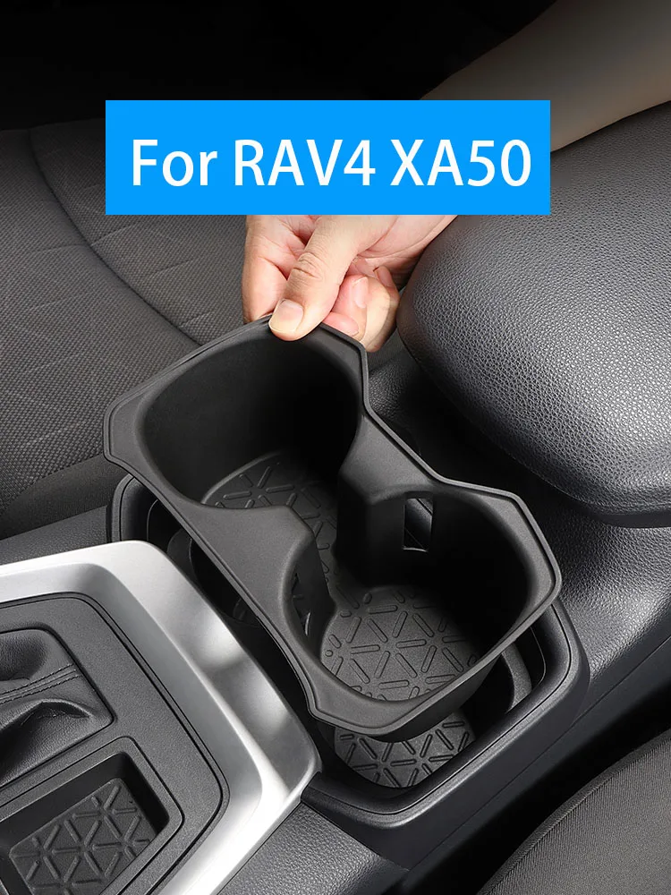 Portavasos-de-silicona-para-TOYOTA-RAV4-XA50-RAV-4-2019-2022-marco-de ...