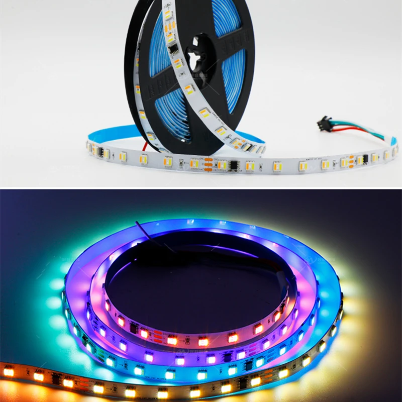 5M-Decorative-LED-Strip-Light-FW1906-RGBWW-DC24V-Similar-To-WS2812B ...
