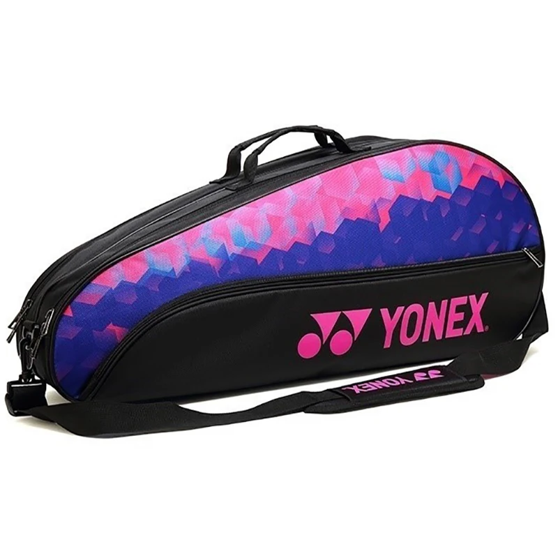 New-Pattern-YONEX-Badminton-Racket-Bag-With-Shoes-Compartment-Max-For-4 ...