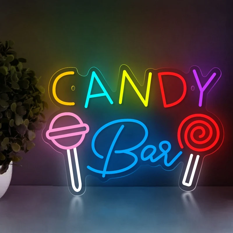 Candy-Bar-LED-Neon-Light-Sign-Acrylic-Lollipop-Neon-Sign-USB-for-Home ...