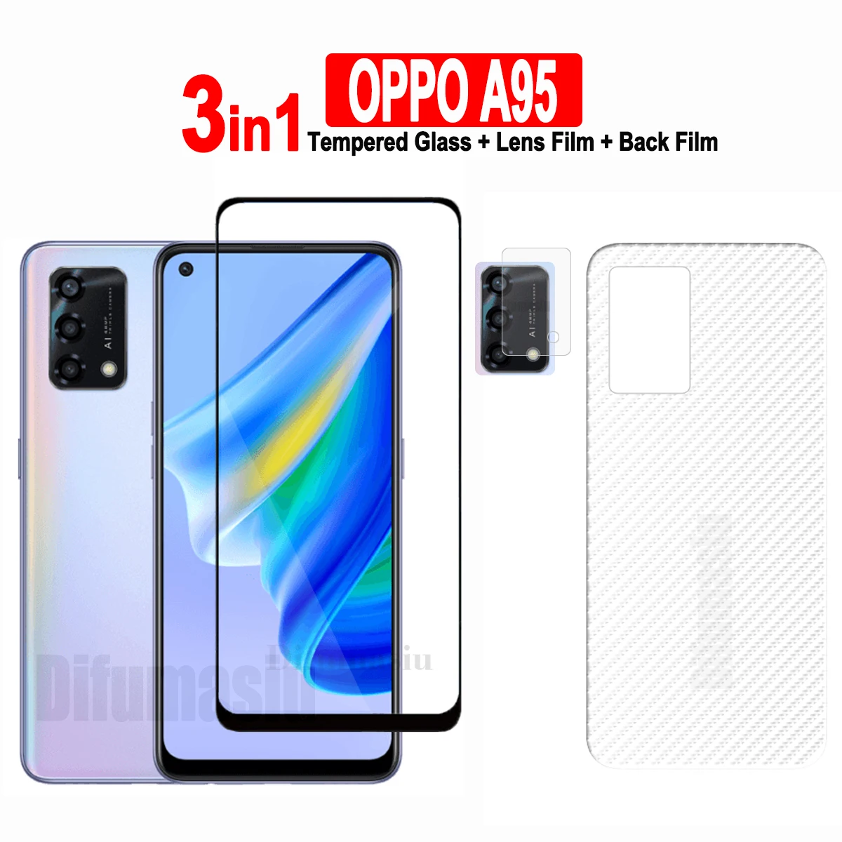 Tempered-Glass-Screen-Protector-for-OPPO-Camera-Lens-Film-Carbon-Fiber ...