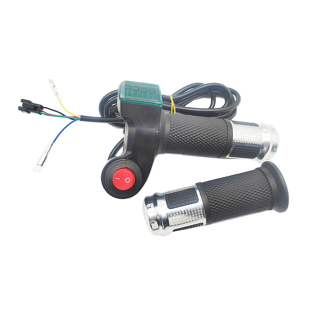 Electric Bike/Bicycle/Scooter E-bike Throttle Accelerator with Key Lock ...