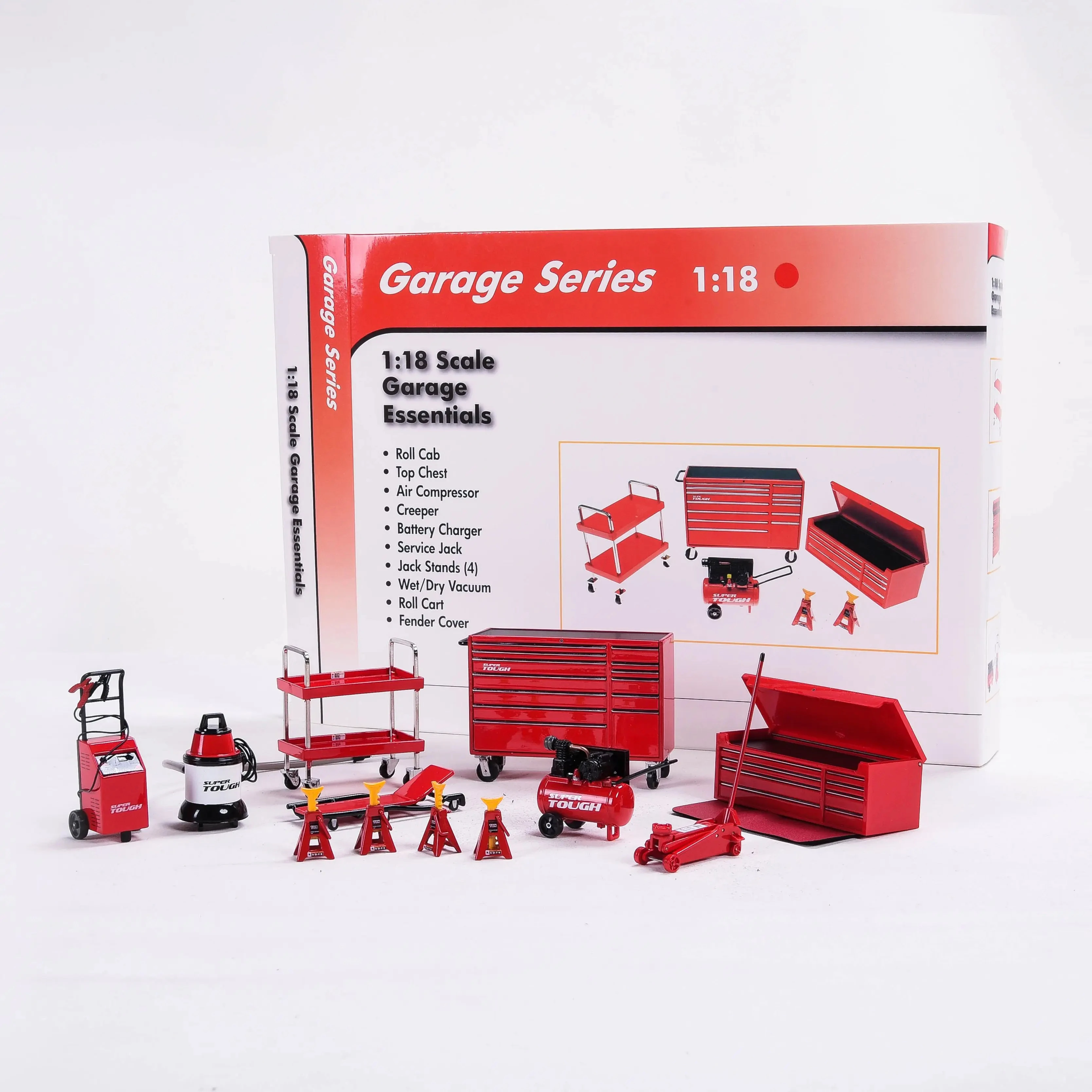 1-18-Scale-Model-Car-Repair-Scene-Garage-Series-Accessories-Diecast ...