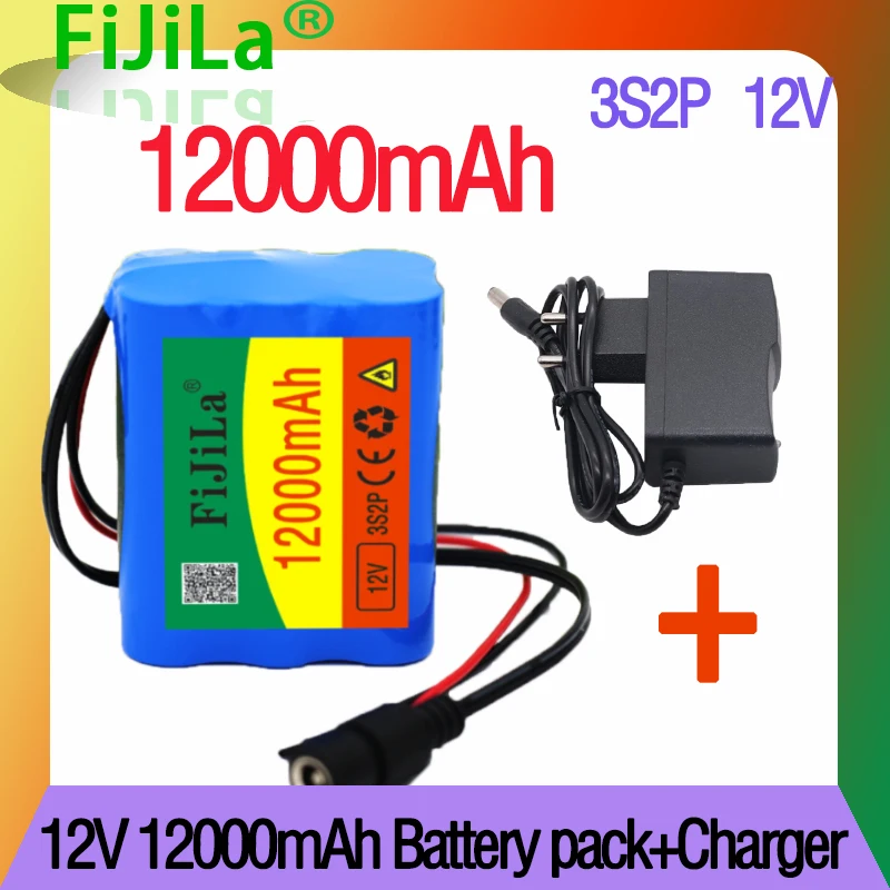 3S2P-12V-12000mah-batterie-18650-Li-Ion-12-0-Ah-akkus-mit-BMS-Lithium ...
