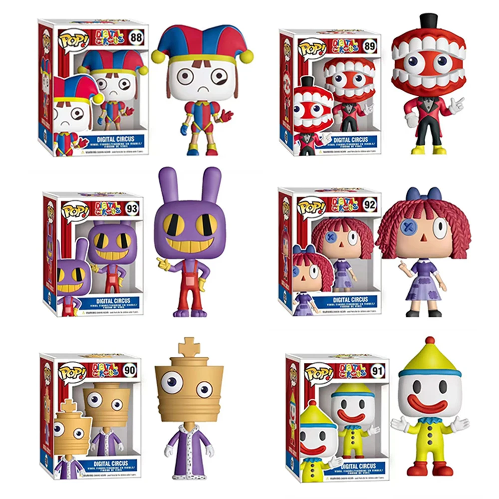 FUNKO-POP-figuras-de-acci-n-de-circo-Digital-para-ni-os-juguetes-de ...