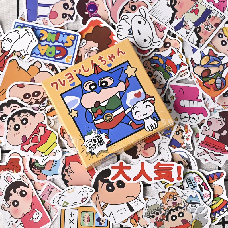 Crayon-Shin-Chan-Cute-Cartoon-Stickers-Kawaii-Periphery-Toy-Adorkable ...