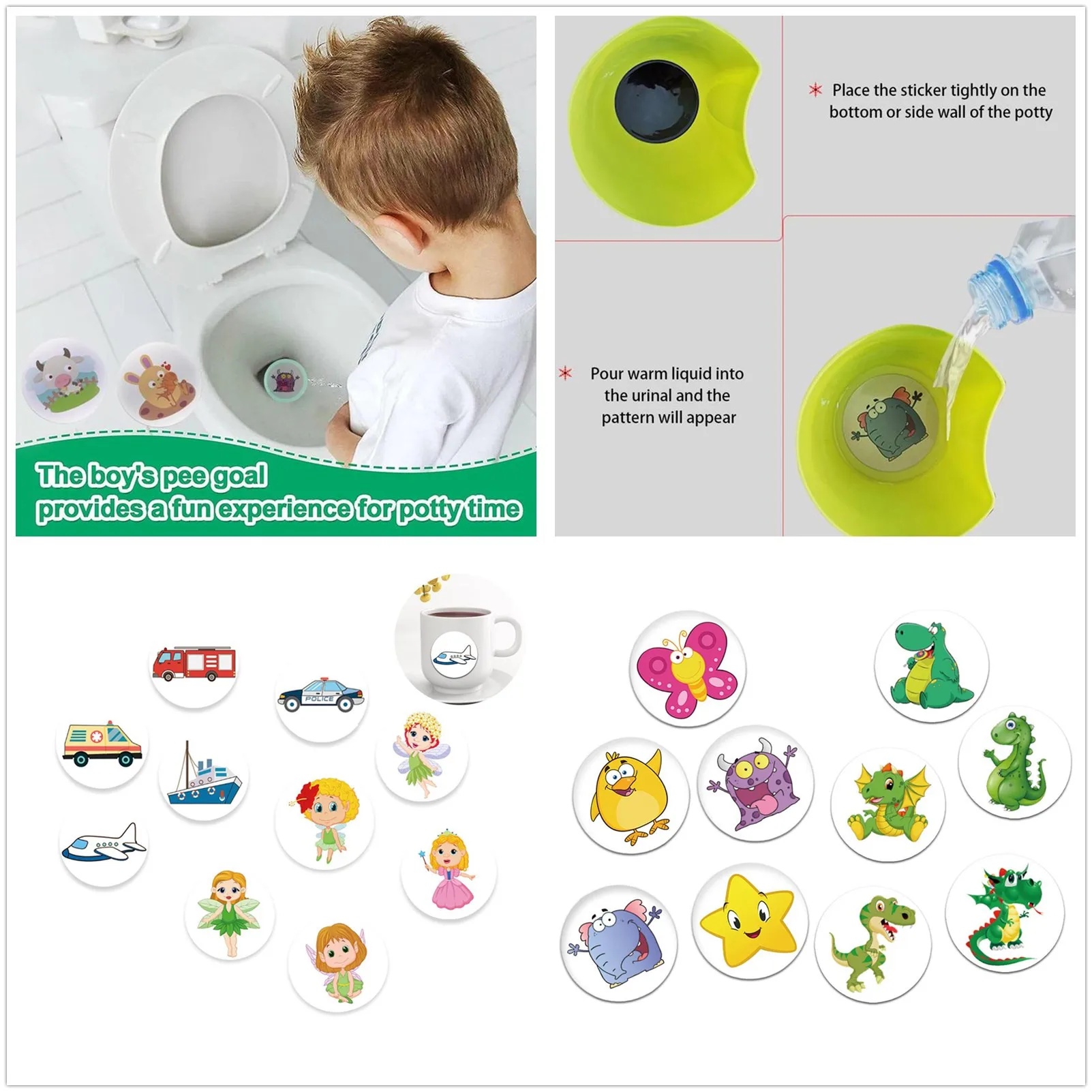 5PCS-Color-Changing-Toilet-Sticker-Toddler-Potty-Training-Toilet-Color ...