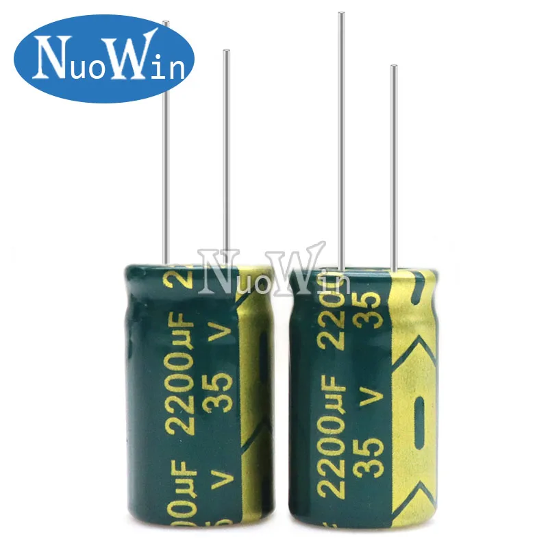 6.3V 10V 16V 25V 35V 50V 63V 100V 160V 400V 450V High Frequency Low ESR Aluminum Capacitor 100UF ...