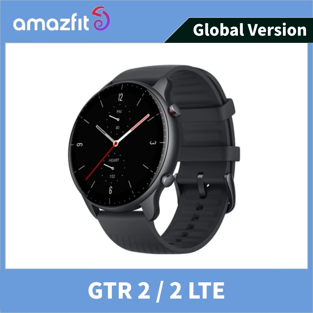 Original Amazfit GTR 2 / 2 Lte Smartwatch For Men 1.39'' HD AMOLED ...