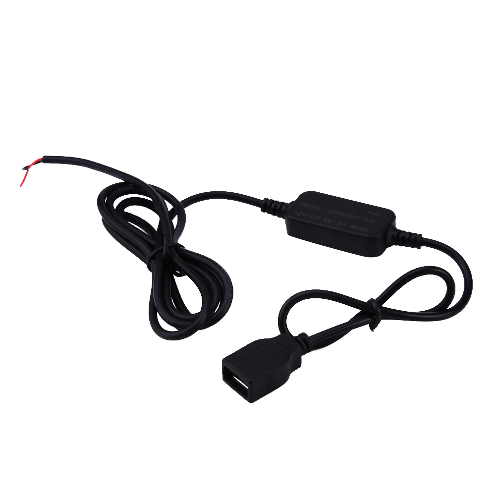 3A 12V to 5V DC Converter Module Signal USB Output Power Adapter ...