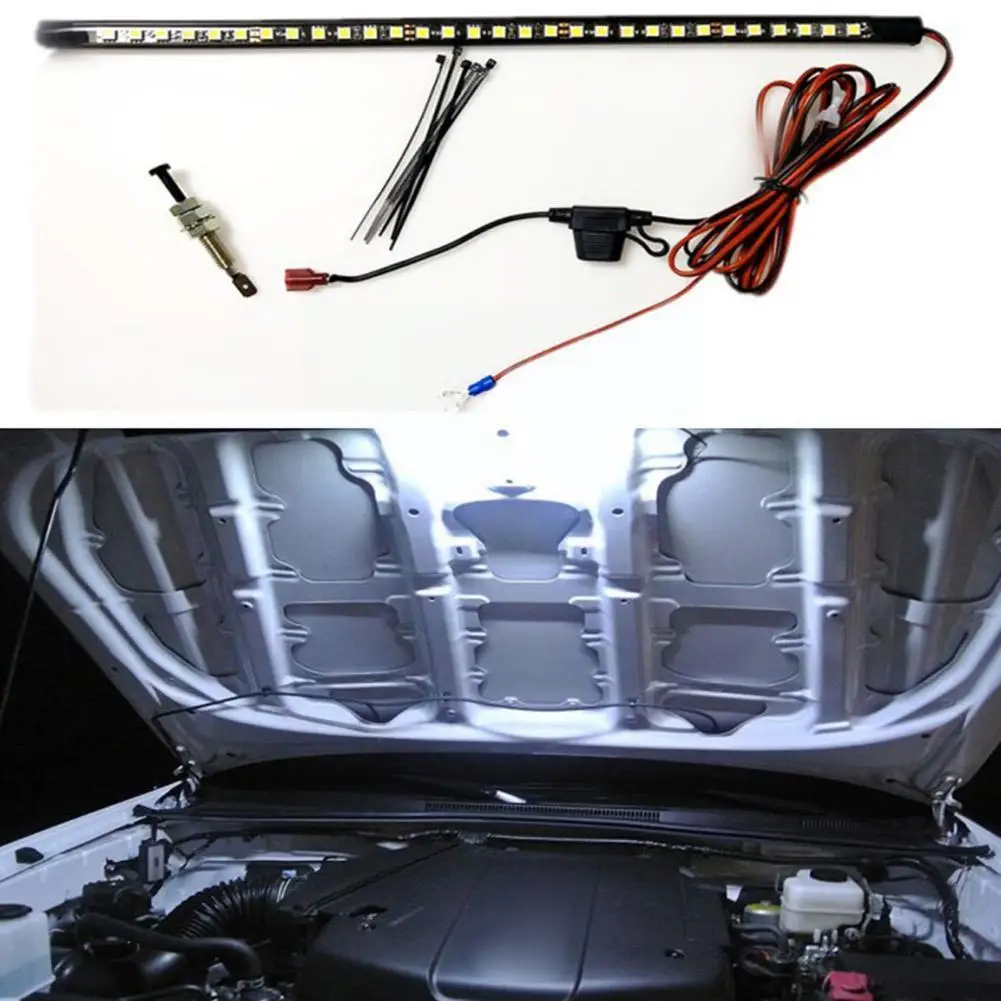 White Under Hood Led Light Kit With Automatic On/off Any Fits Hood ...