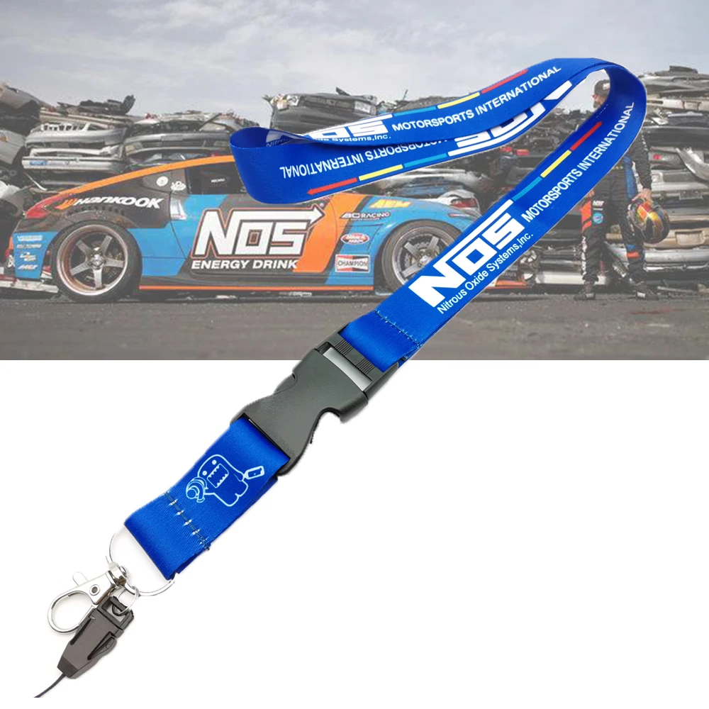JDM-Neck-Lanyard-Keychain-NOS-Racing-Car-Key-Lanyard-Strap-Keychain ...