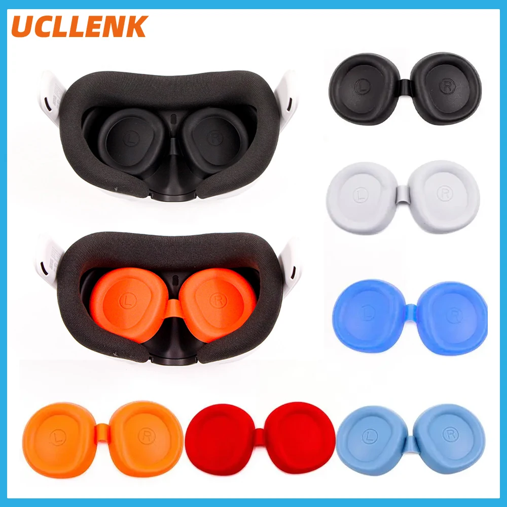 VR-Silicone-Lens-Protective-Cover-For-Meta-Quest-3-Washable-Dustproof ...