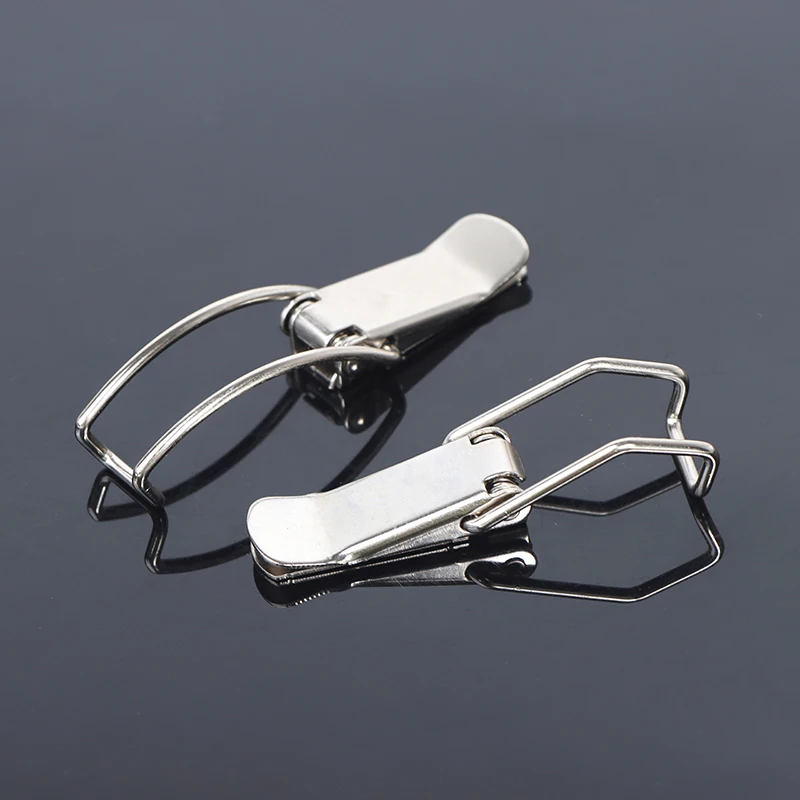 Metal Bucket Hook Buckle Hasp Latch Lock Metal Box Locking Long Toggle ...