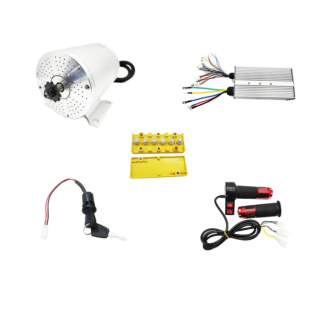 72V-3000W-Electric-Brushless-DC-Motor-Kit-For-E-Scooter-E-bike-E-Car ...