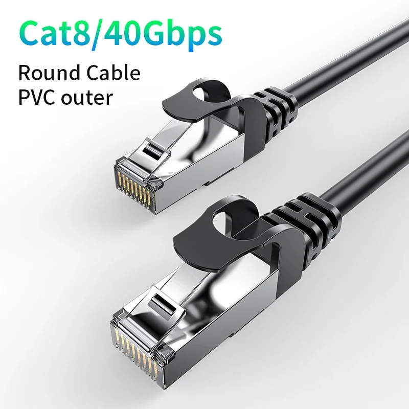 Cable Ethernet CAT8 de Unnlink, 40 Gbps, 2000 MHz, RJ45, cable de red LAN para Internet, Cat7 ...