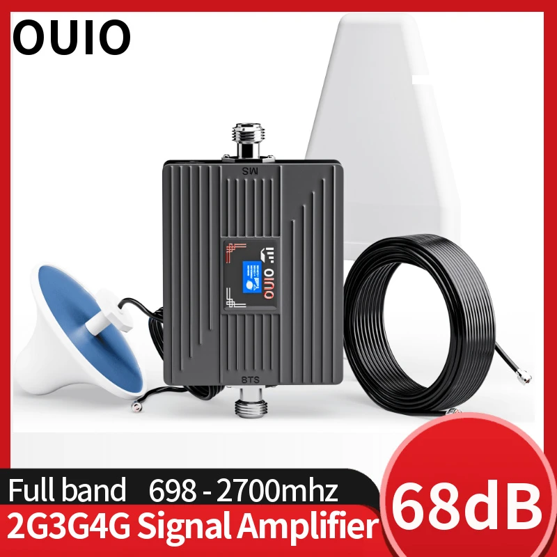 OUIO-Signal-Booster-2G-3G-4G-LTE-Hot-Band-Cellular-Amplifier-Cell-Phone ...