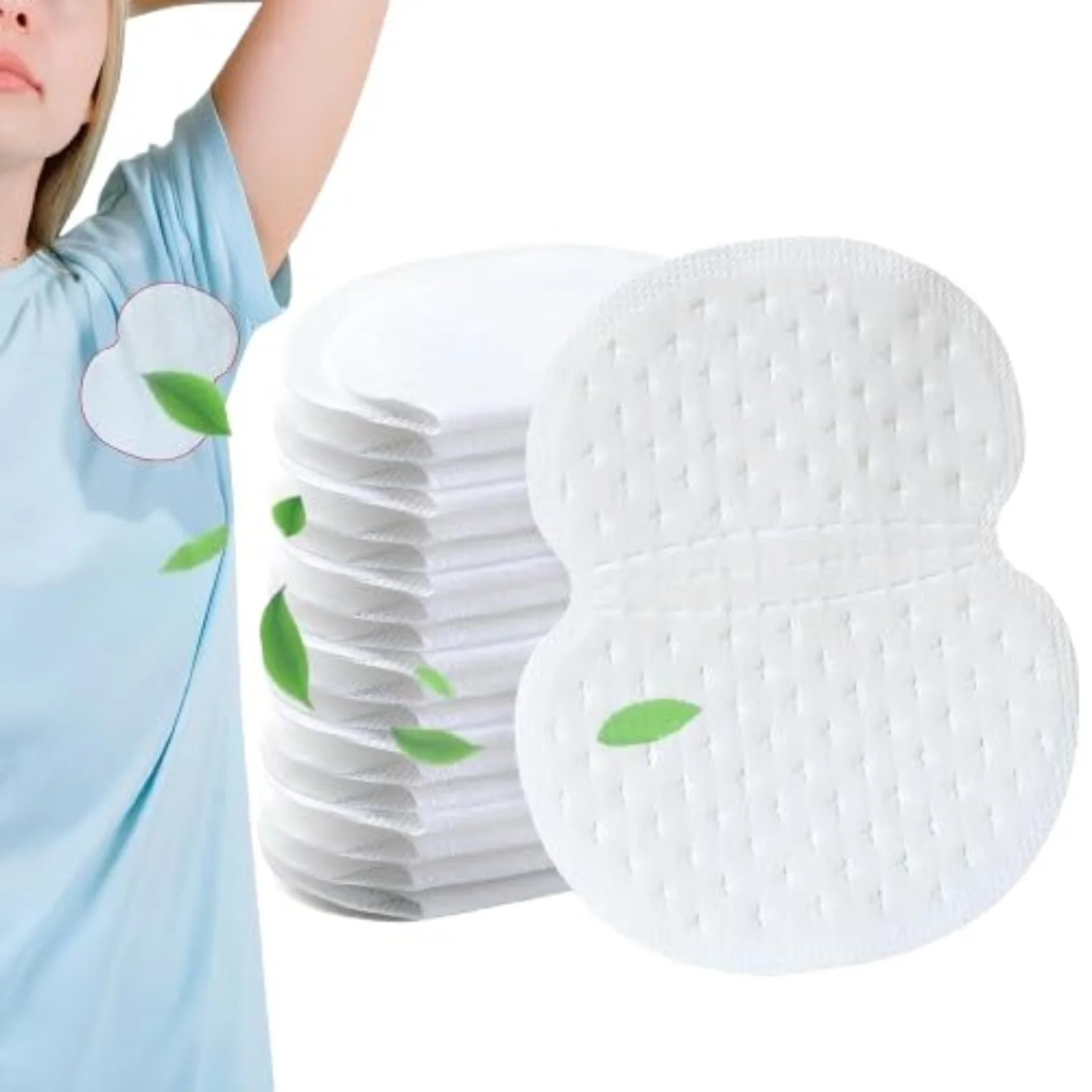 10/20/40 Pcs Disposable Underarm Sweat Pads Strong Absorption ...