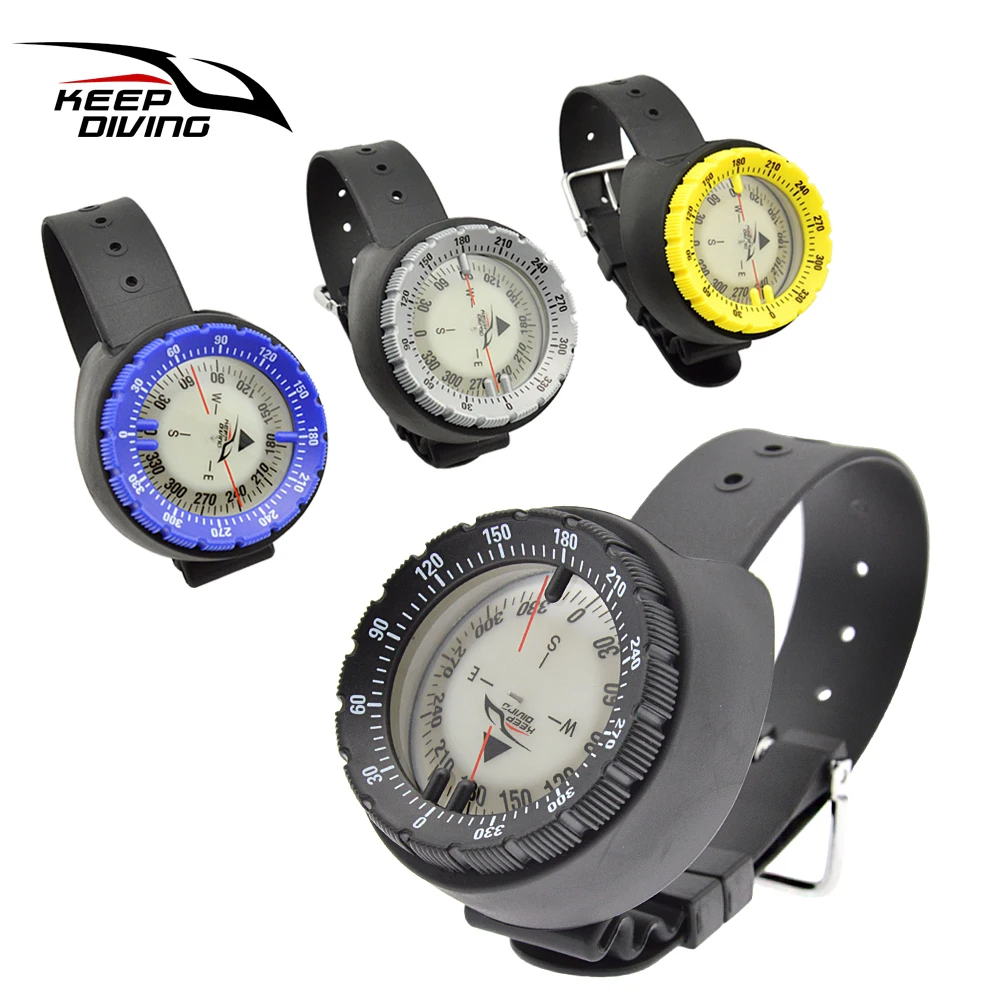 1 Pcs Strong Magnetic 50M Waterproof Scuba Diving Compass Balanced ...