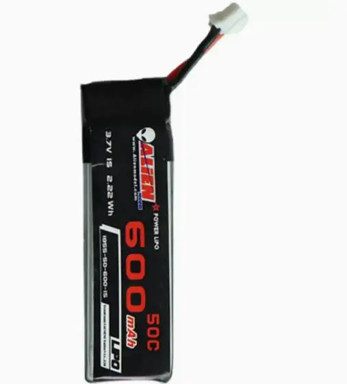 3.7V 600mAh 50C 1s Lipo Battery PH2.0 for happymodel kingnkong Mobula 7 ...