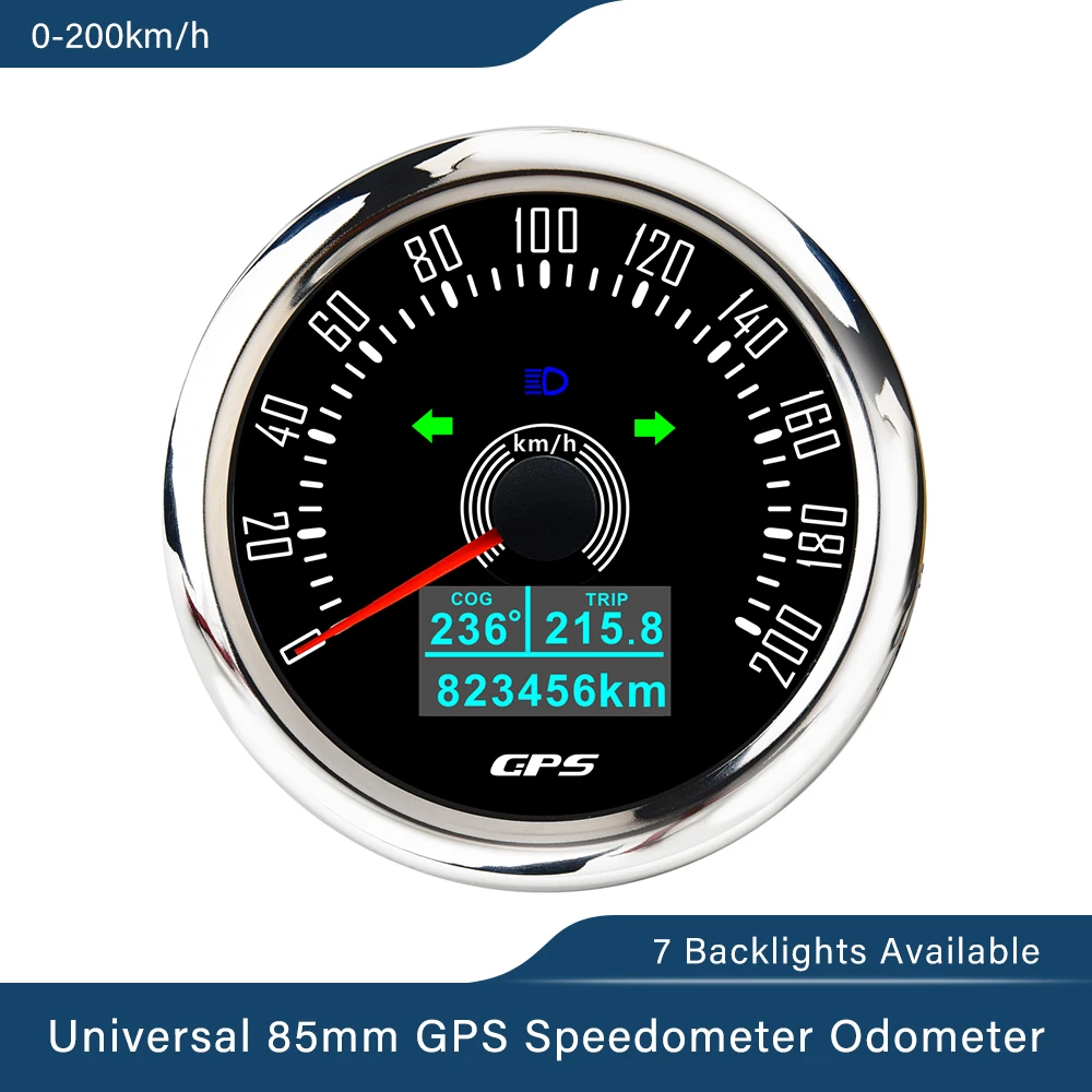 Car-Boat-Universal-85mm-GPS-Speedometer-160MPH-200km-h-with-COG-TRIP ...