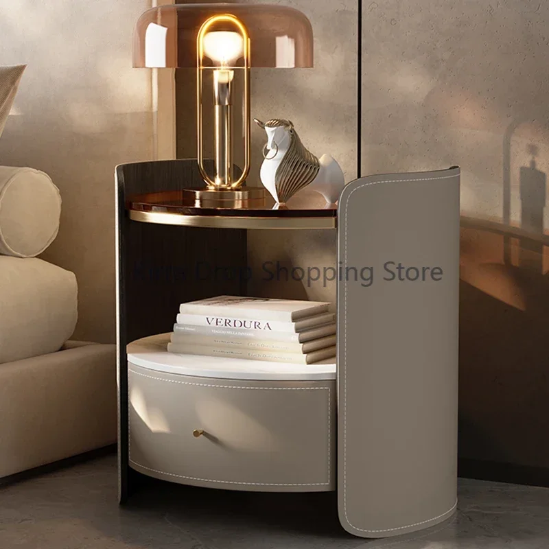 Makeup-Decorative-Bedside-Table-Small-Complete-Wooden-Storage-Bedside ...