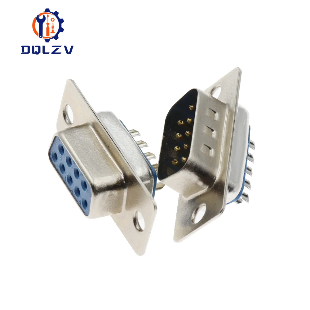 5-10PCS-DB9-Adapter-Connector-Core-RS232-Serial-COM-Plug-Connectors ...
