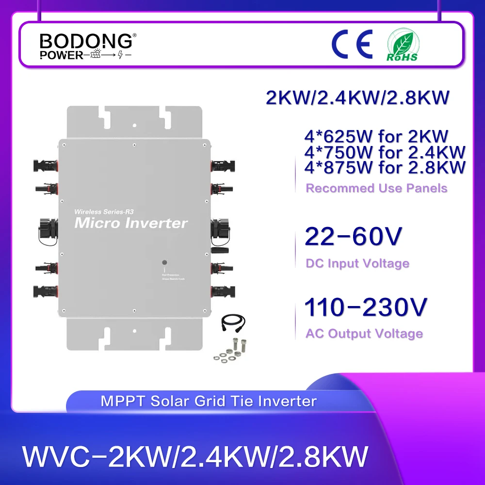 Inversor-de-conexi-n-a-red-Solar-MPPT-2000W-2400W-2800W-circuitos-de ...