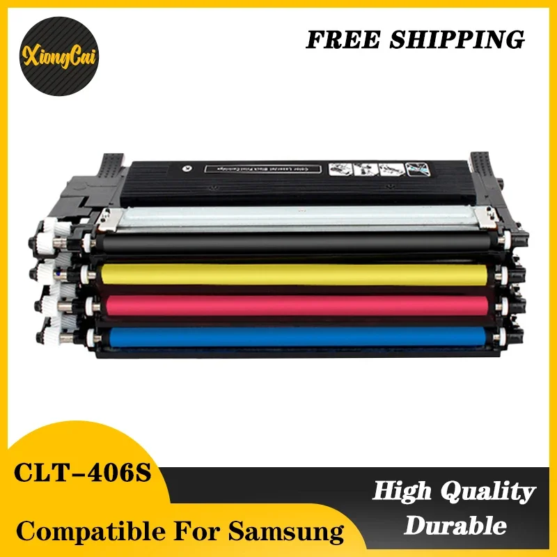 4PCS-Compatible-Toner-Cartridge-CLT-406S-K406S-for-Samsung-Xpress-C410w ...