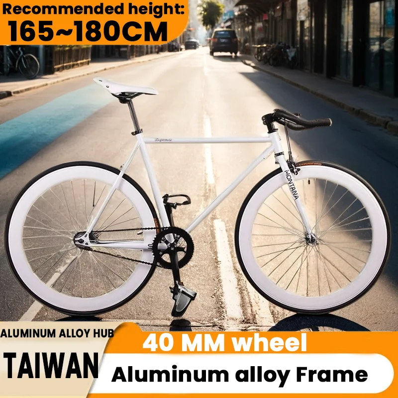 40mm-Wheel-Single-Speed-Bicycle-Racing-dead-flying-bikes-46-52-56cm ...