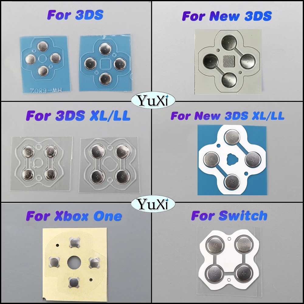 Pel-cula-conductora-de-c-pula-de-Metal-para-Xbox-One-Switch-recambio-de ...