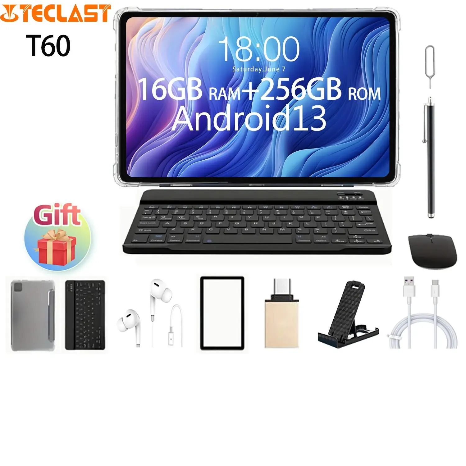 Teclast-Tableta-T60-2024-Unisoc-T616-8-n-cleos-2GHz-16GB-8GB-8GB-RAM ...