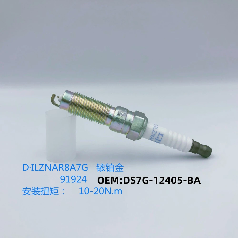 4Pcs/Lot OEM:DS7G 12405 BA 91924 ILZNAR8A7G Iridium Platinum Spark Plug ...