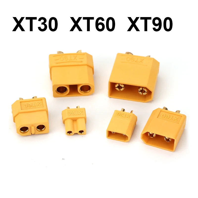 XT30 XT60 XT90 Connector Plug Male/female Bullet Welding Terminal Suit for RC Lithium Polymer ...