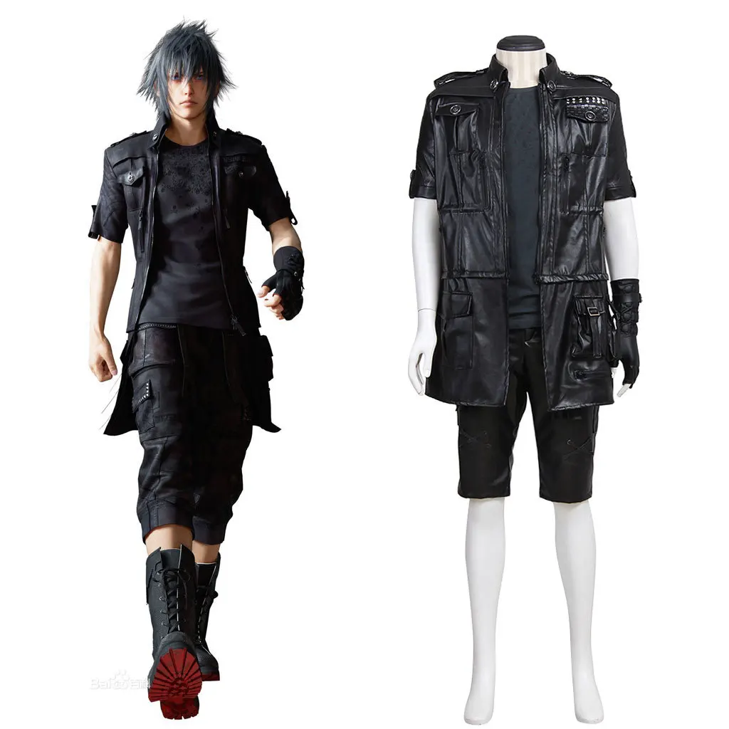 Final-Fantasy-XV-15-Noctis-Lucis-Caelum-Noct-Cosplay-Outfit-Men-Women ...