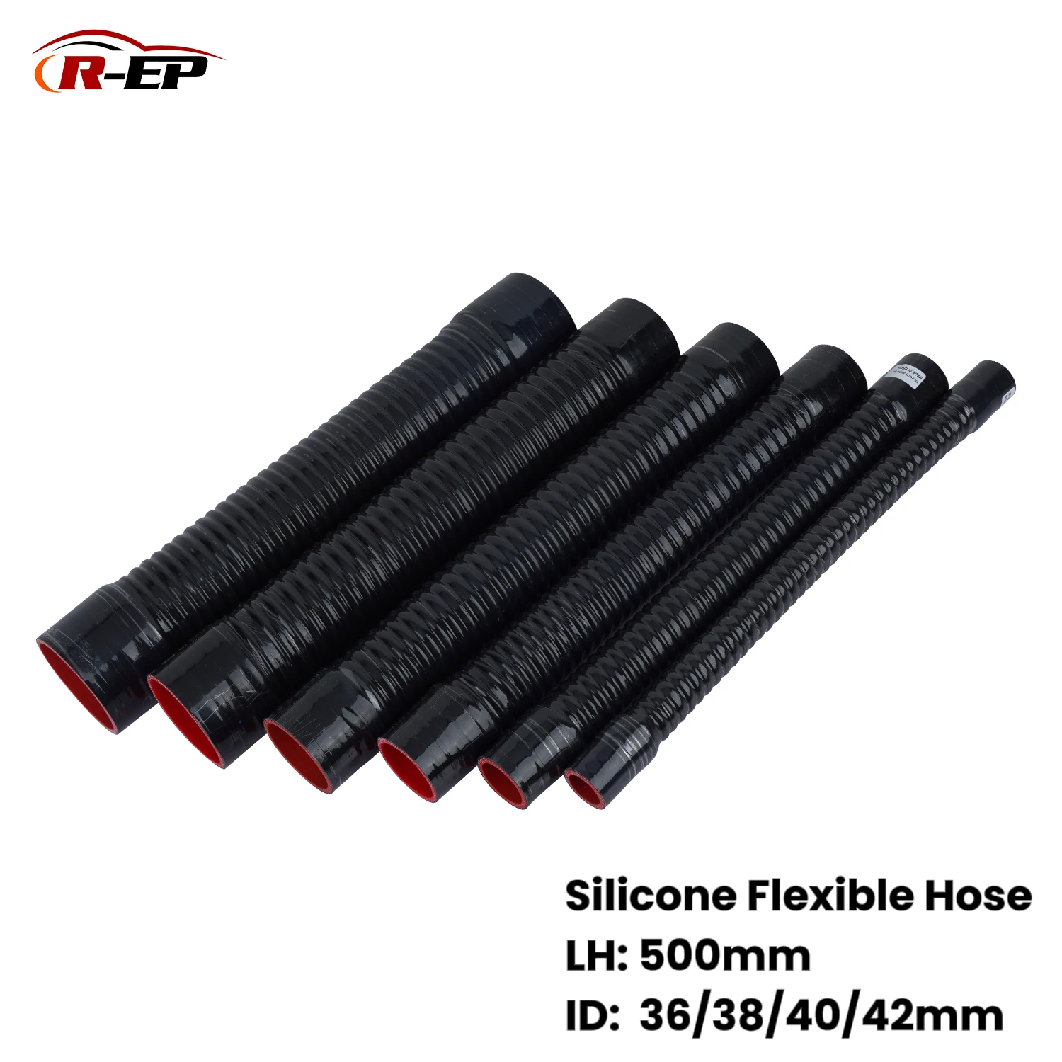 ID-36-38-40-42mm-Universal-Silicone-Flexible-Hose-500MM-For-Car-Air ...