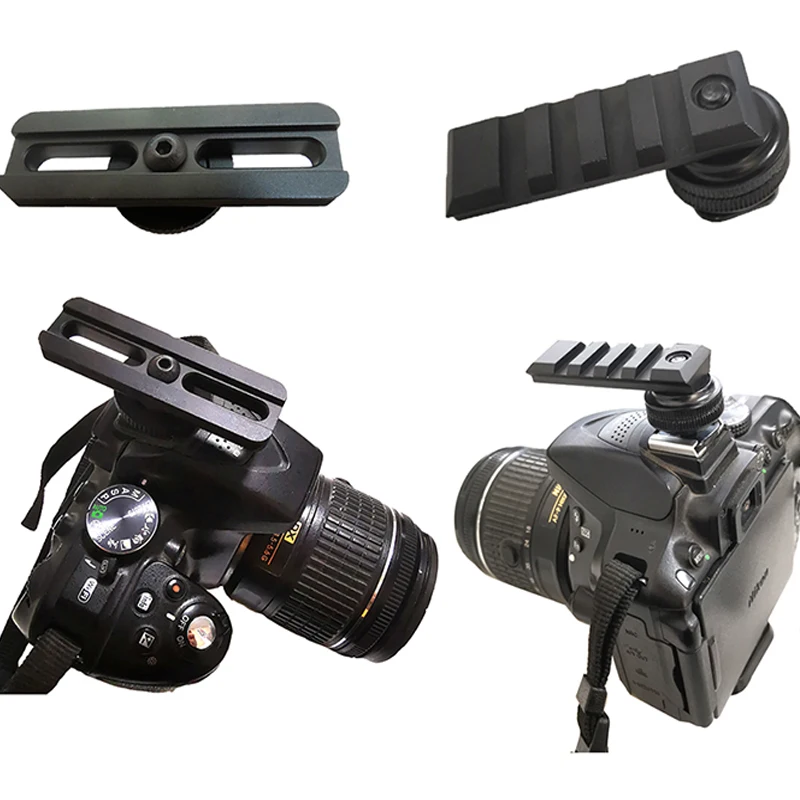 Tactical Aluminum 20mm Rail Picatinny Mount Base Adapter for Hunting ...