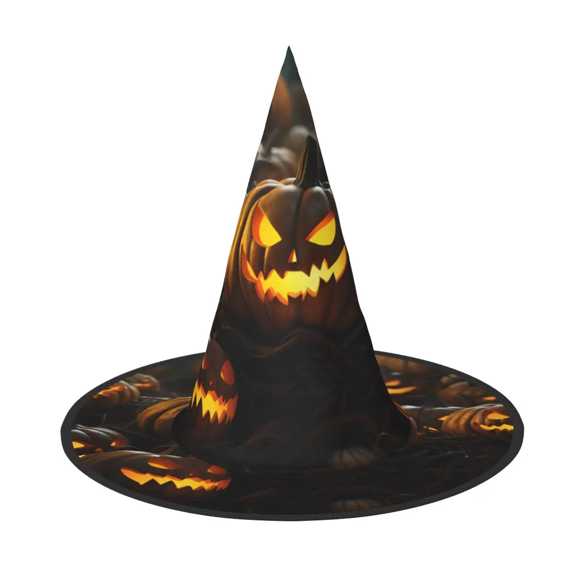 Pumpkin-Interesting-Decoration-Witch-Hat-Halloween-Witch-Hat-For-Kids ...